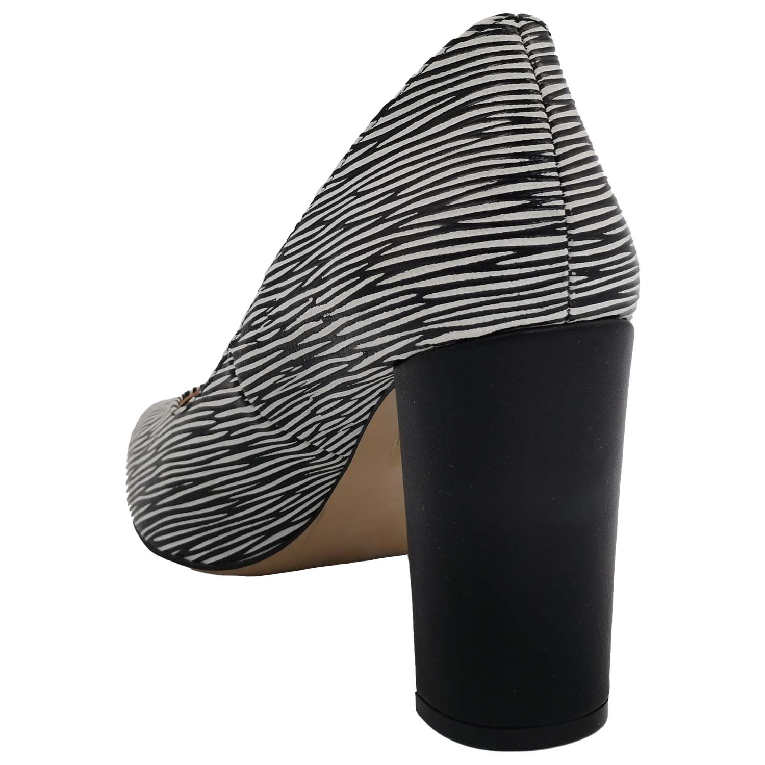 Γόβες: Envie Shoes Ασπρόμαυρη Γόβα